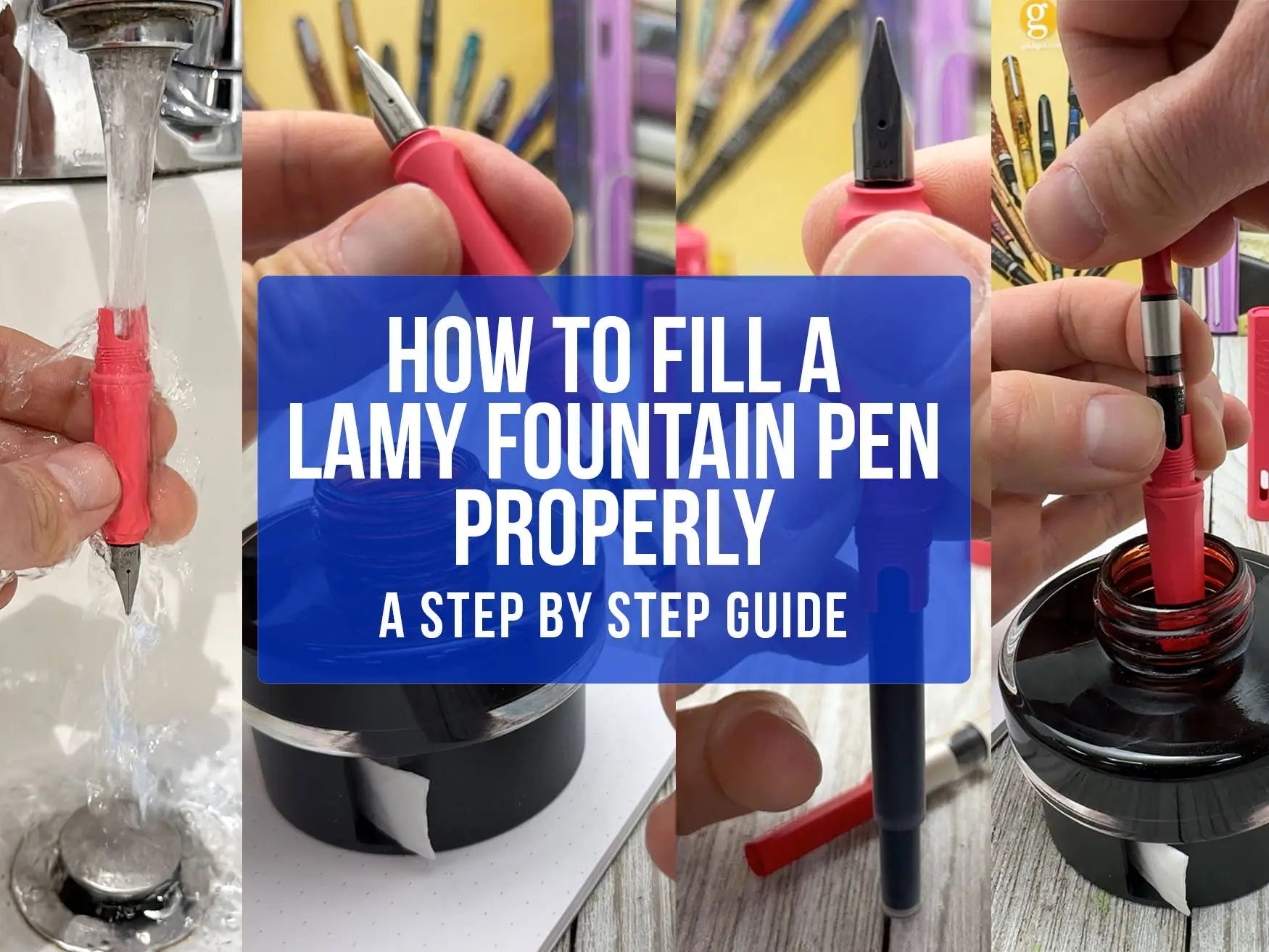 How to Fill a LAMY Fountain Pen Properly (Step-by-Step Guide ...