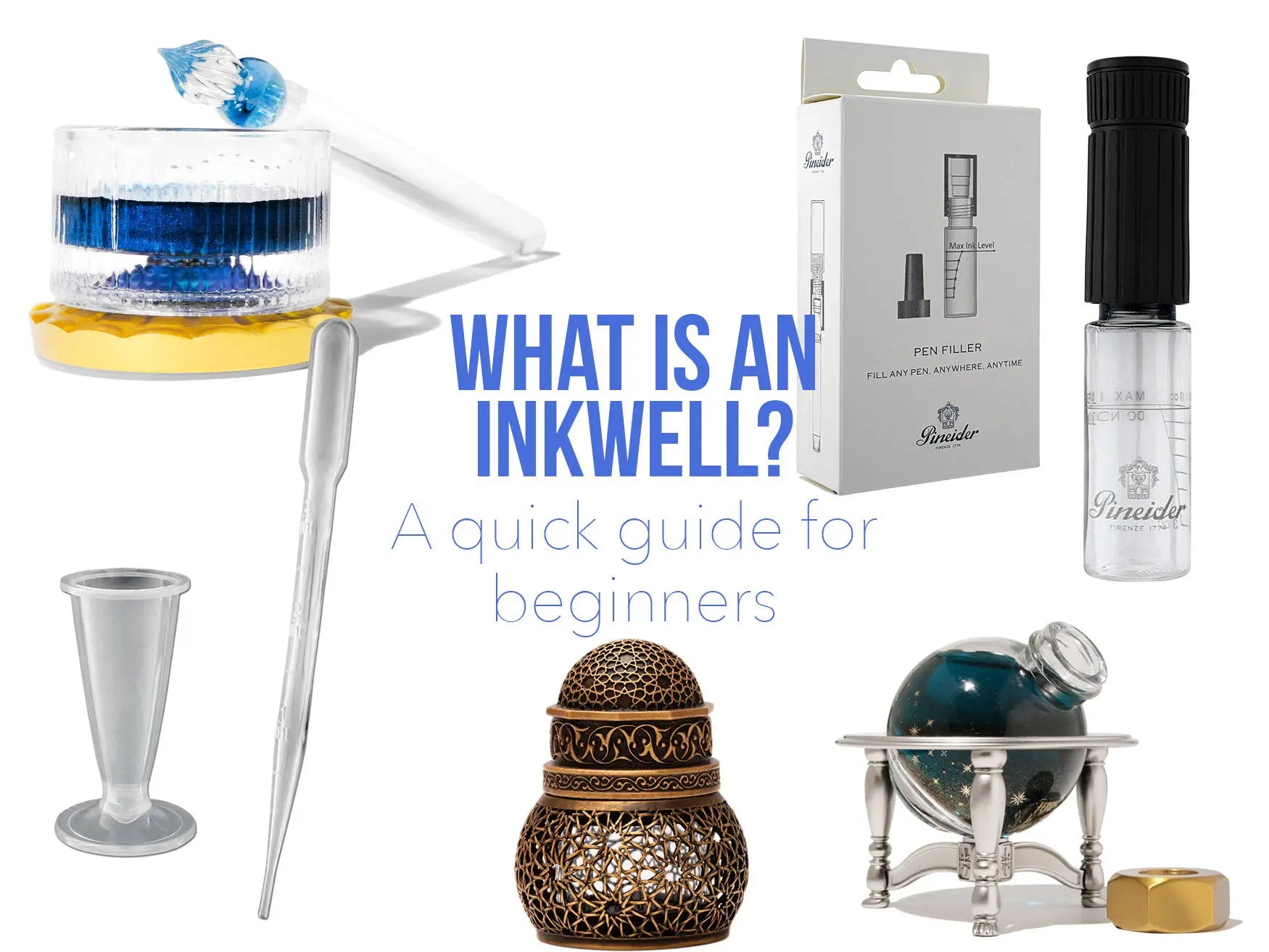 What Is an Inkwell? A Quick Guide for Beginners - Goldspot Pens