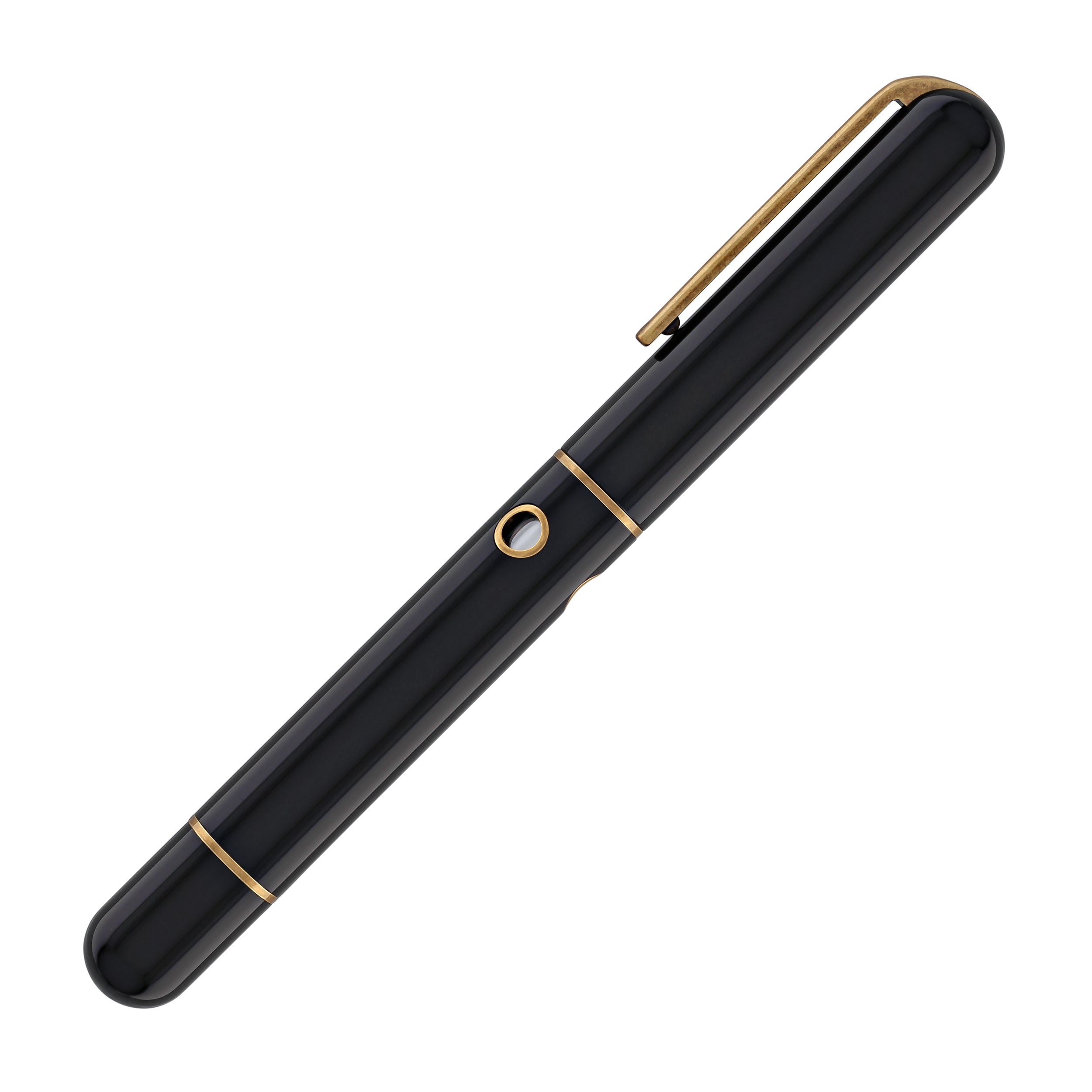 Narwhal Nautilus Fountain Pen in Bronze Corydoras - Goldspot Pens