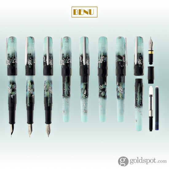 Benu Talisman Fountain Pen in Edelweiss - Goldspot Pens