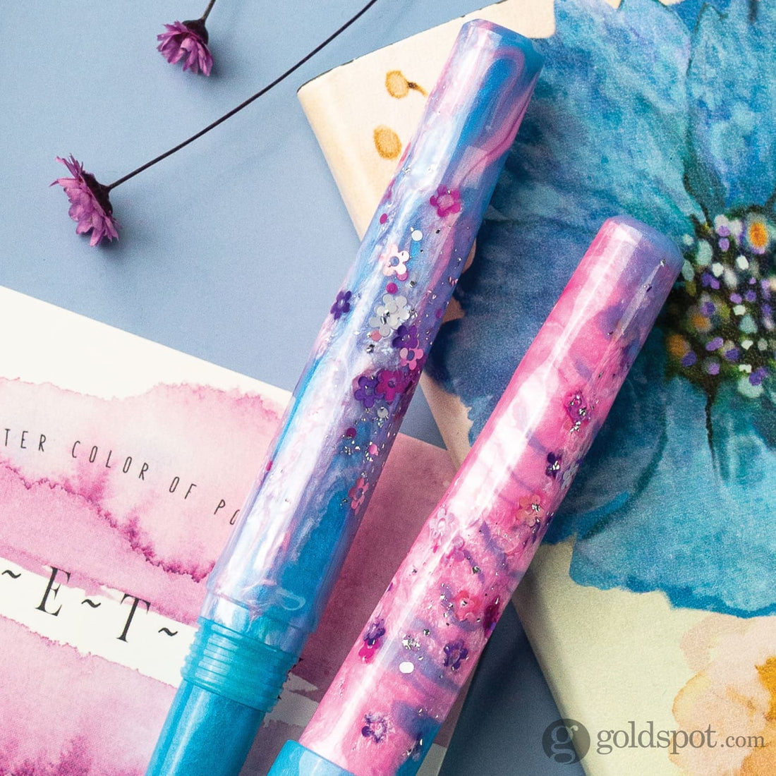 Benu Talisman Fountain Pen in Sakura Cherry Blossoms - Goldspot Pens