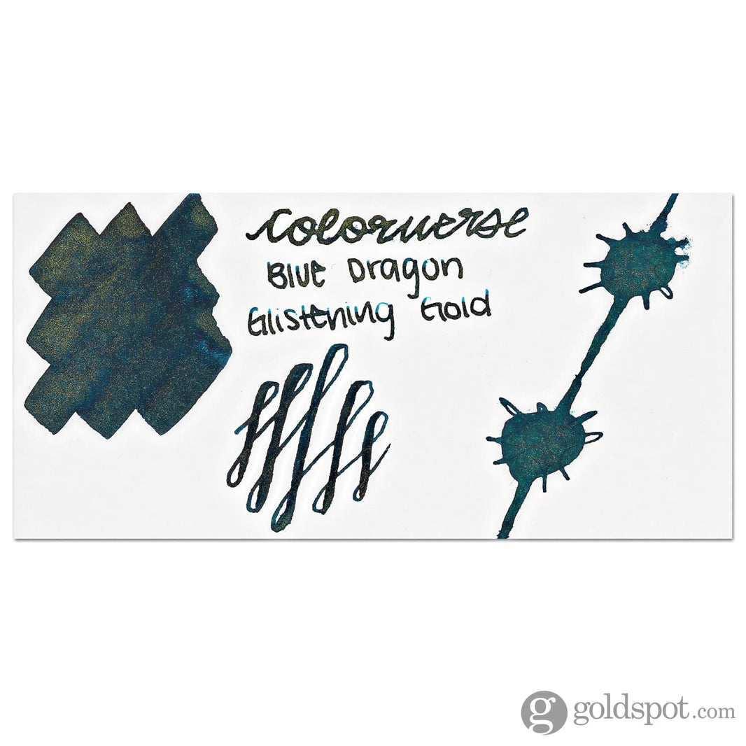 Colorverse 2024 Special Series Bottled Ink in Blue Dragon Glistening G ...