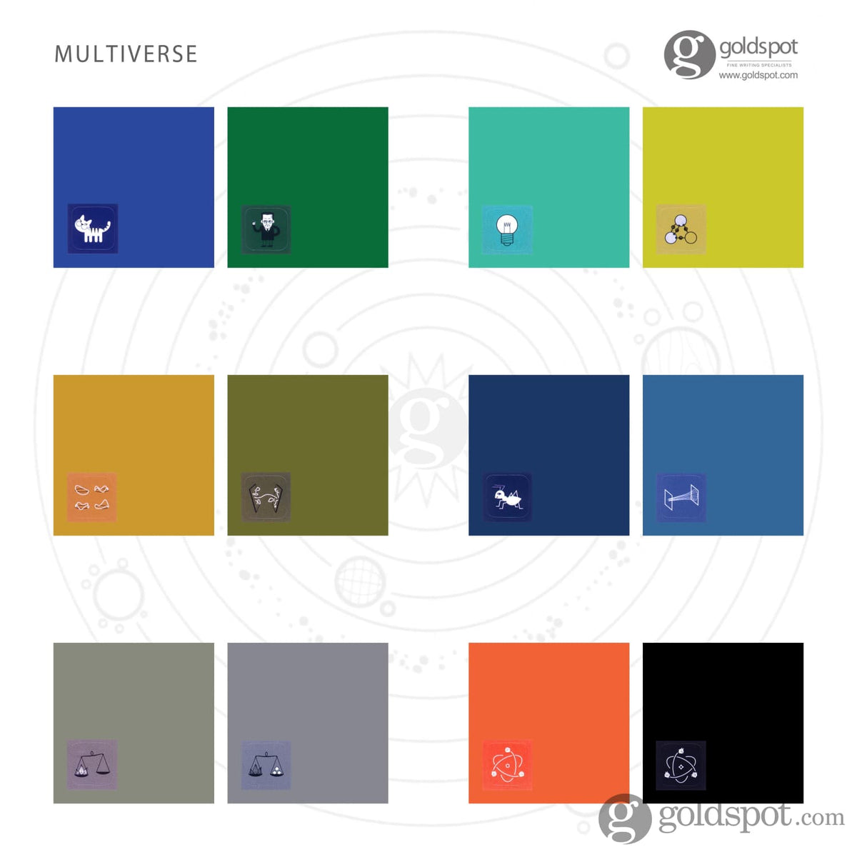 Colorverse Multiverse Bottled Ink in Electron & Selectron - Set of 2 ...