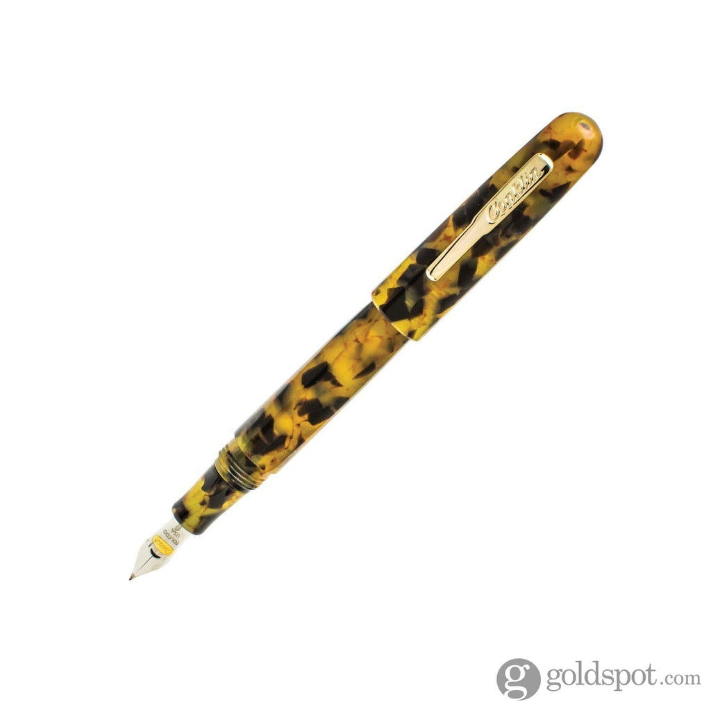 Conklin All American Fountain Pen in Tortoiseshell - Goldspot Pens