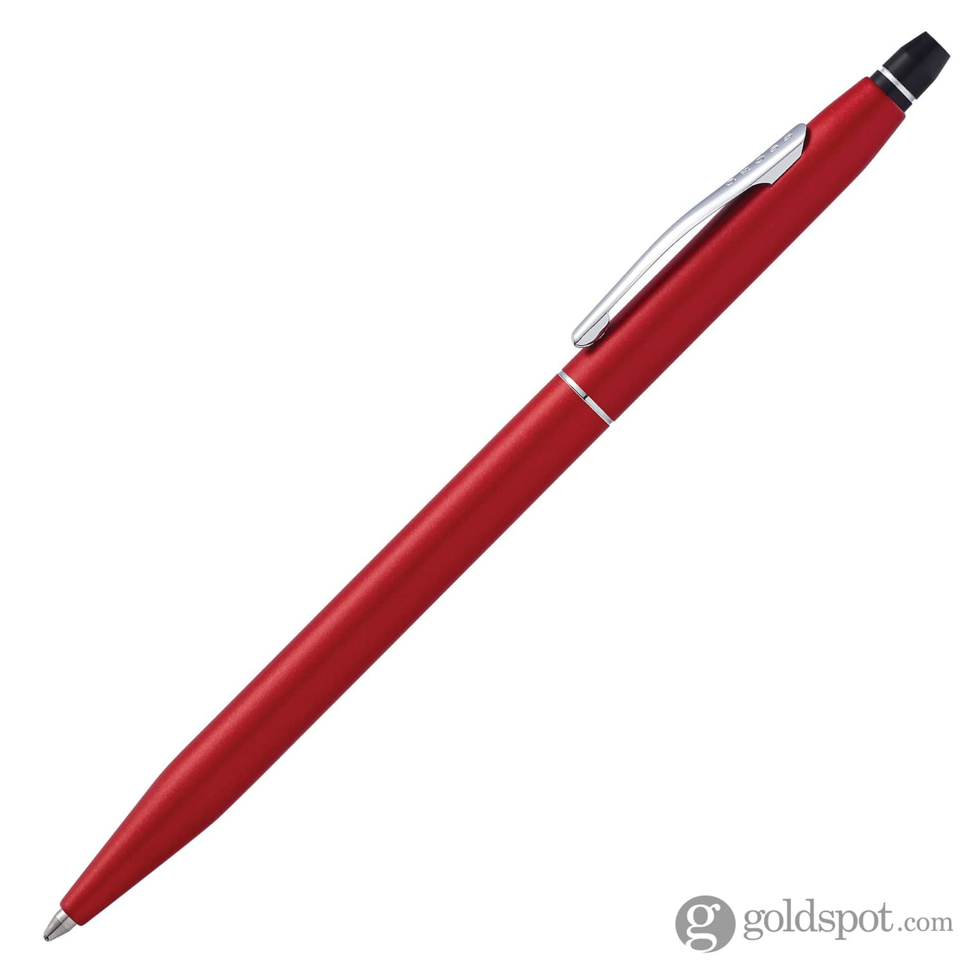 Cross Click Ballpoint Pen in Crimson Lacquer - Goldspot Pens