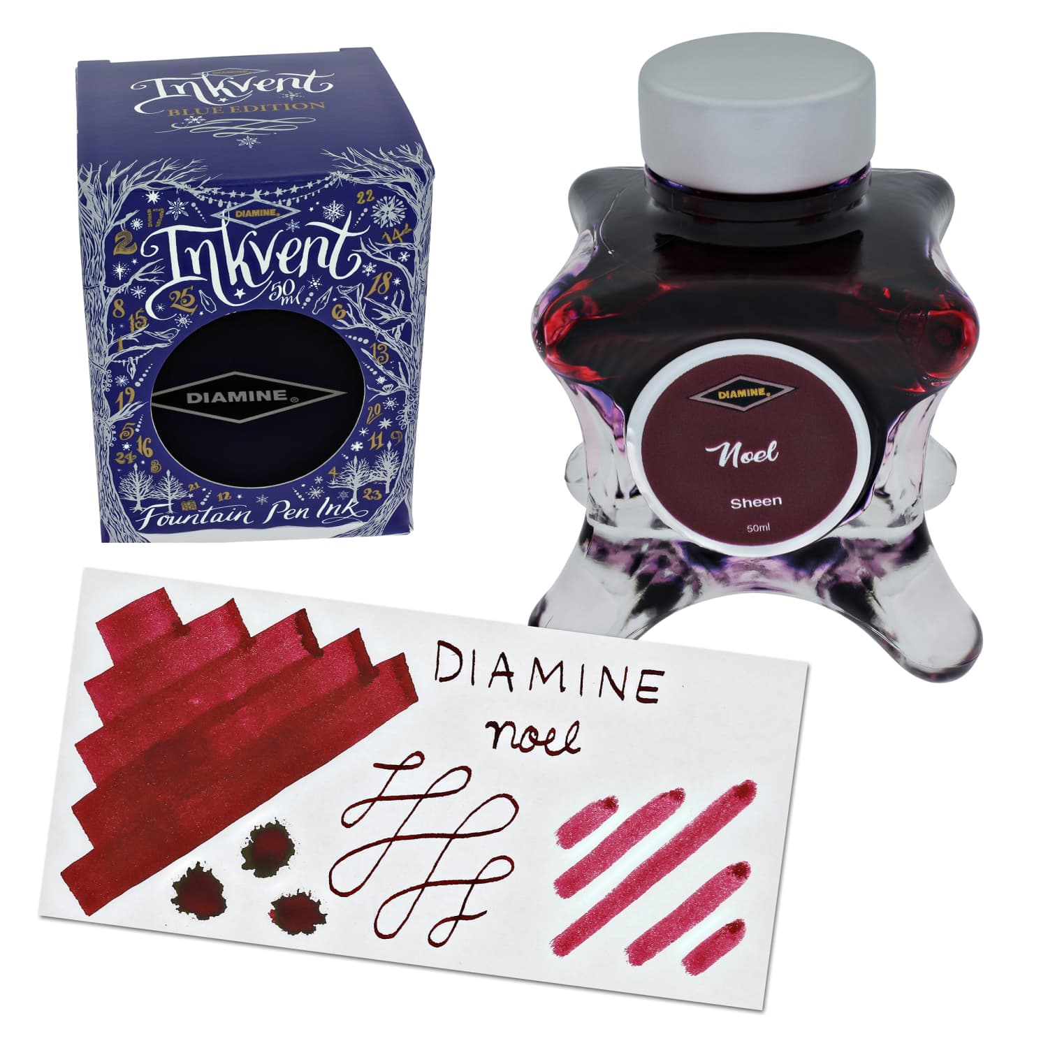 All Diamine Inkvent Fountain Pen Inks - Goldspot Pens