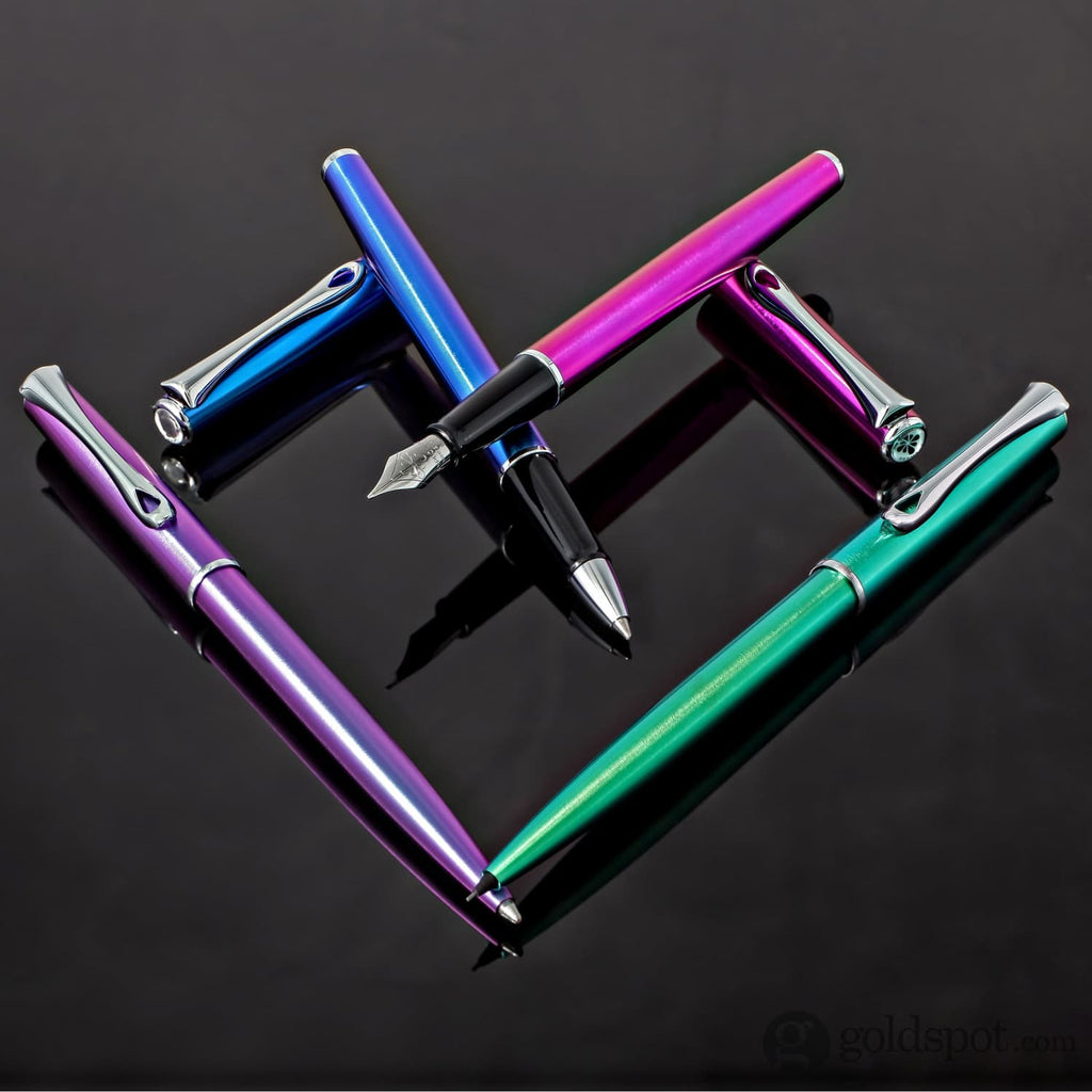 Diplomat Traveller Fountain Pen in Funky Petrol - Goldspot Pens