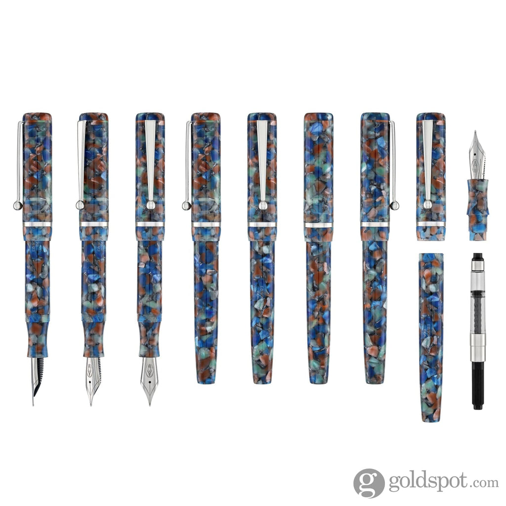 Edison Beaumont Fountain Pen in River’s Edge - Goldspot Pens