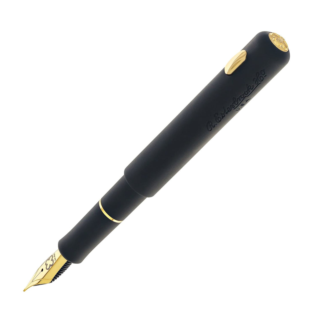 Esterbrook Niblet Fountain Pen in Black Raven with Gold Trim - Goldspot ...