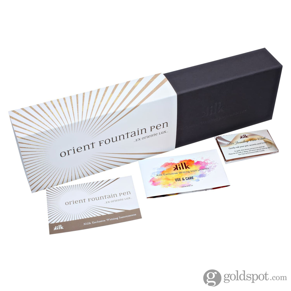 Kilk Orient Fountain Pen in Dark Biege - Goldspot Pens