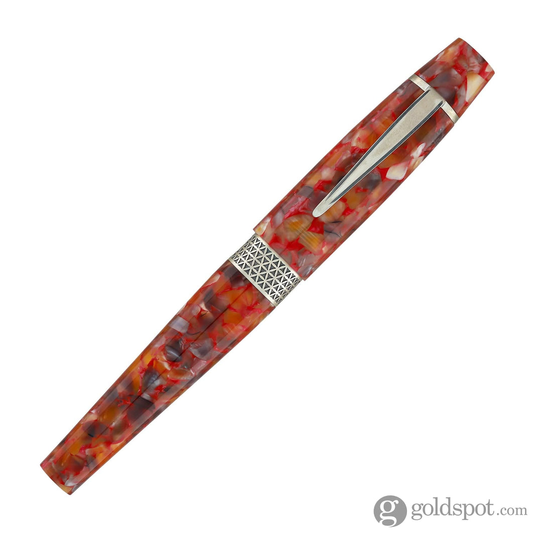 Kilk Orient Fountain Pen in Red Chipped - Goldspot Pens
