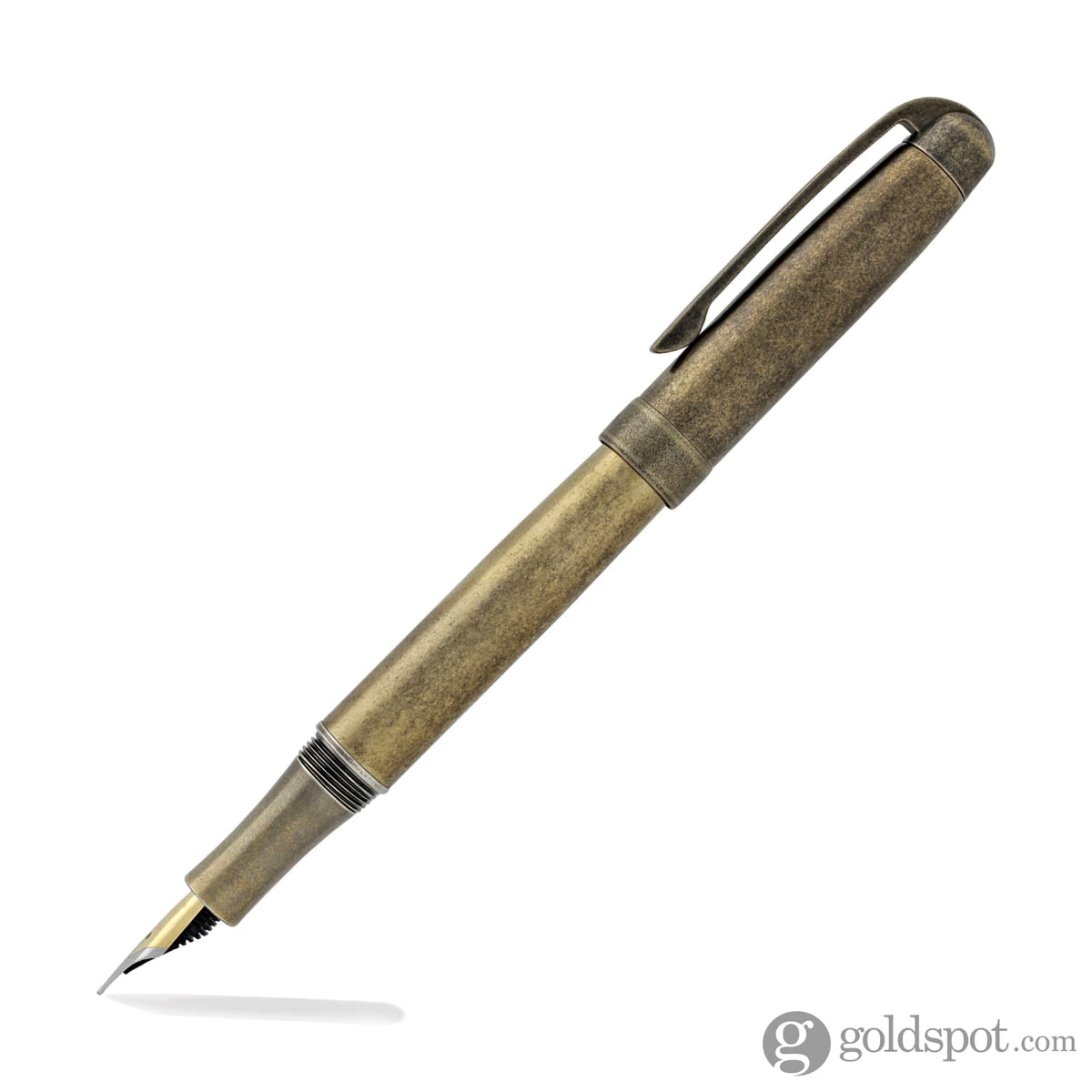 Laban Antique Fountain Pen in Gold - Goldspot Pens