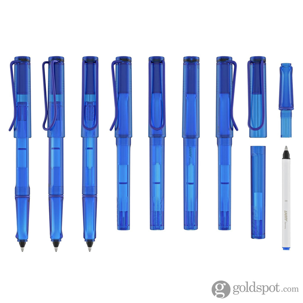 Lamy Balloon Rollerball Pen in Blue - Goldspot Pens