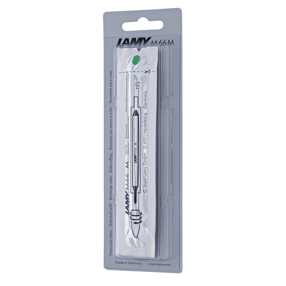 Lamy M66 Rollerball Refill in Green - Goldspot Pens