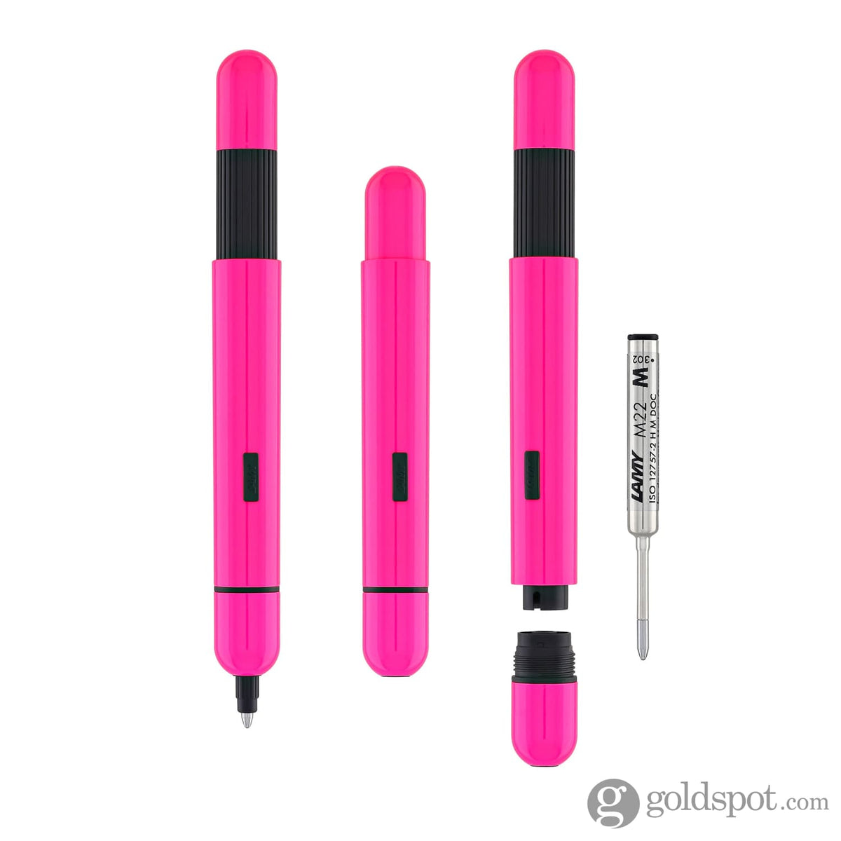 Lamy Pico Laser Ballpoint Pen in Neon Pink - Goldspot Pens