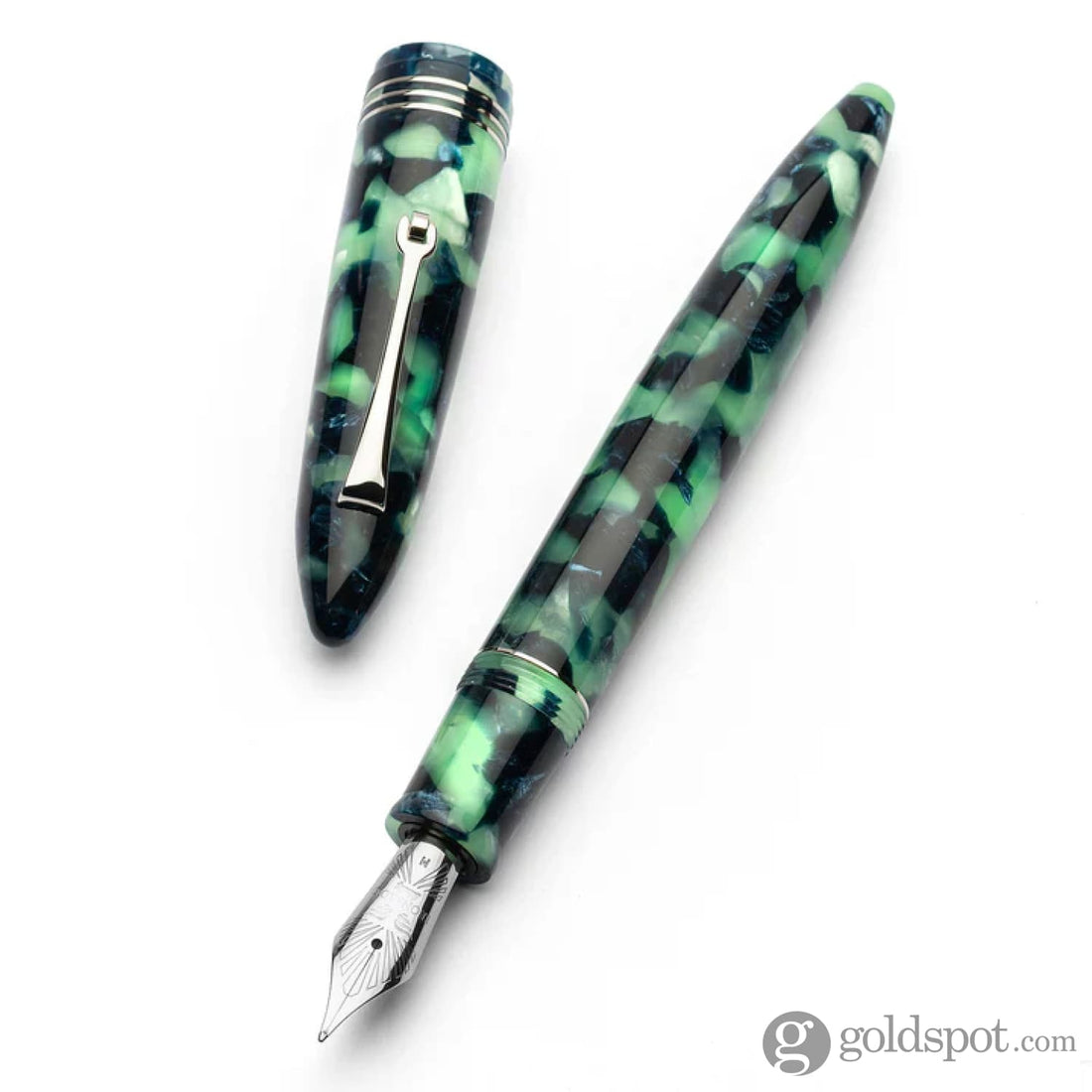 Leonardo Furore Fountain Pen in Fiordo Di Furore - Goldspot Pens