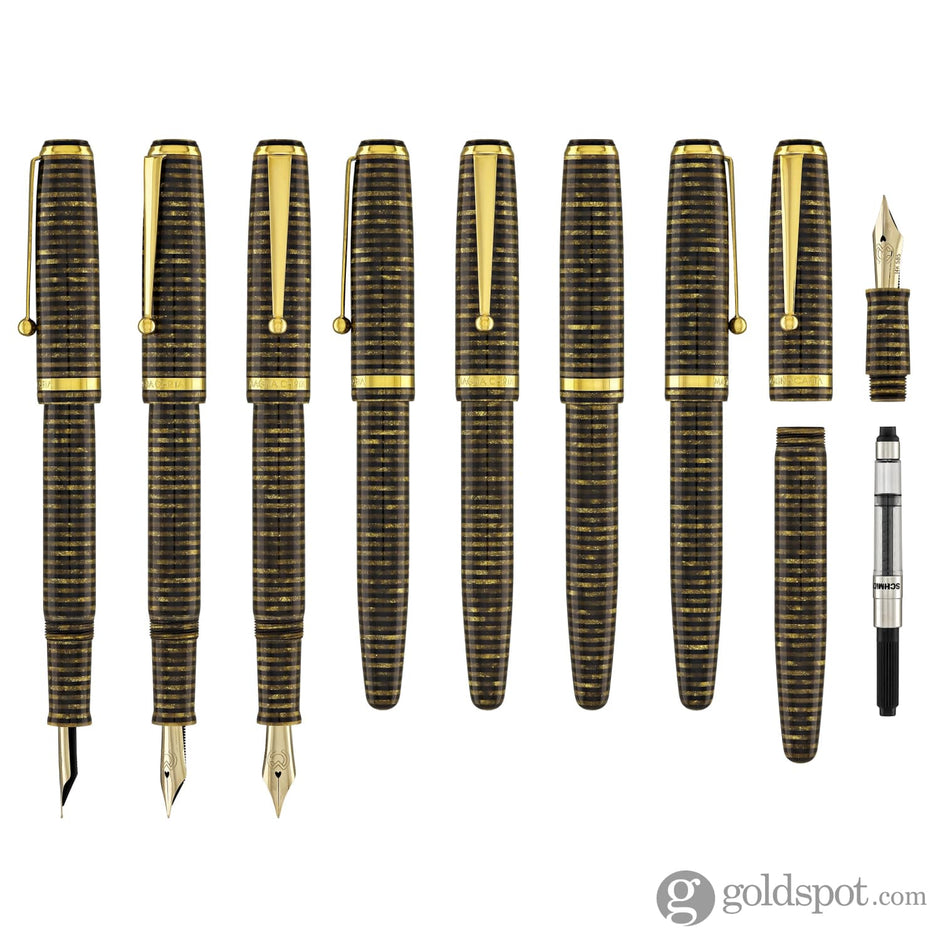 Magna Carta MAG 650 Fountain Pen in Amber - 14kt Gold Flex Nib ...