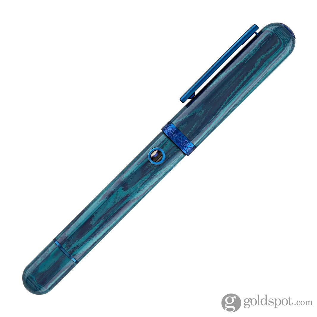 Nahvalur Nautilus Fountain Pen in Faroe Marine - Goldspot Pens