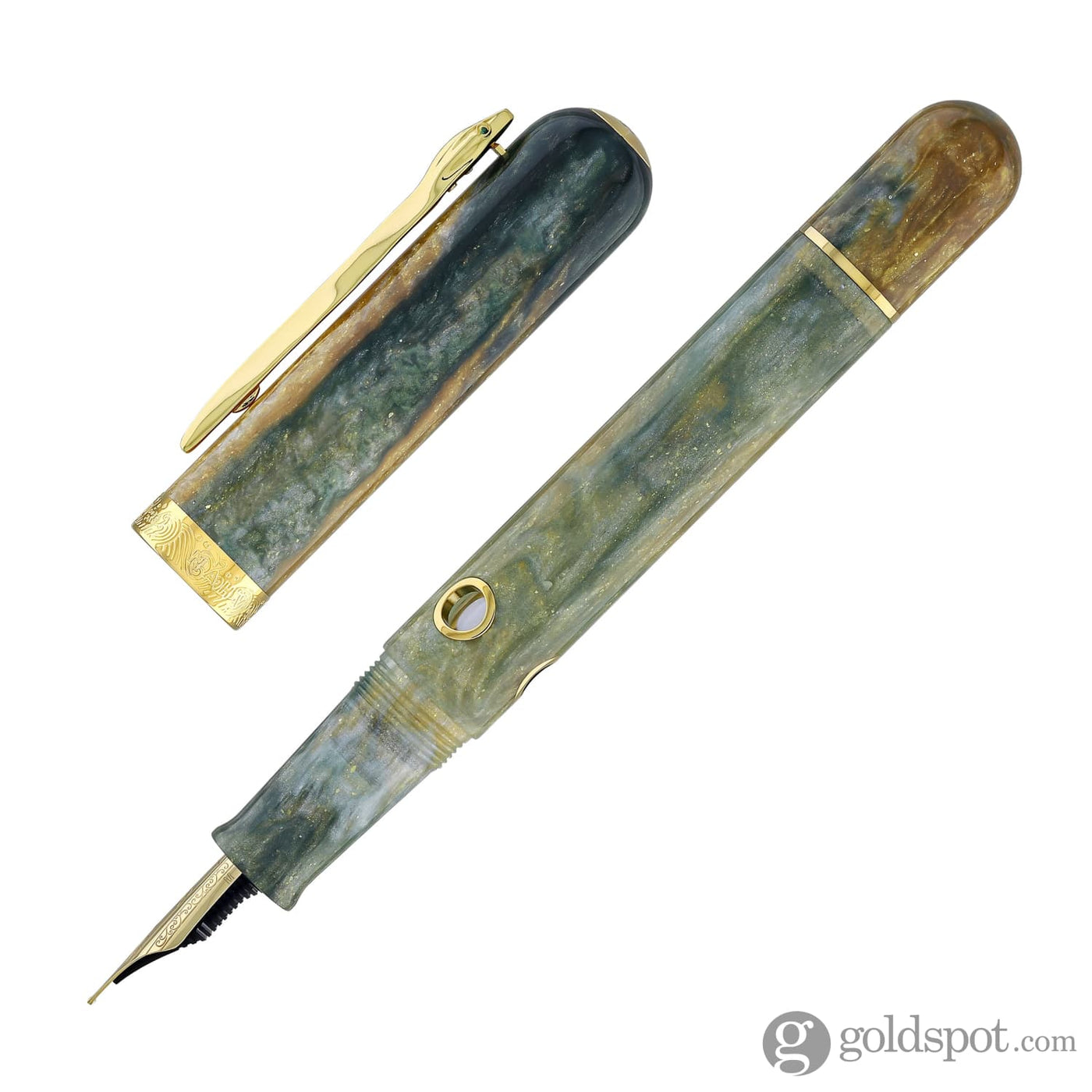 Nahvalur Nautilus Fountain Pen in Year of the Snake - Goldspot Pens