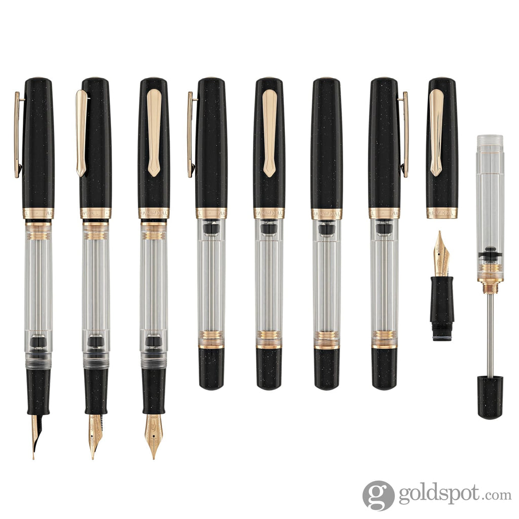 Nahvalur Original Plus Fountain Pen in Lovina Graphite - Goldspot Pens