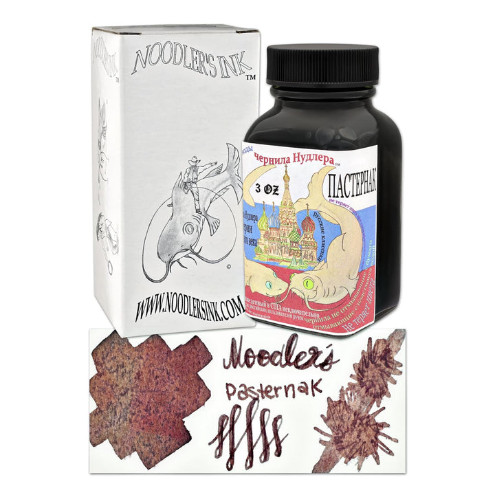 Noodler's Russian Series Bottled Fountain Pen Ink in Pasternak (Black ...