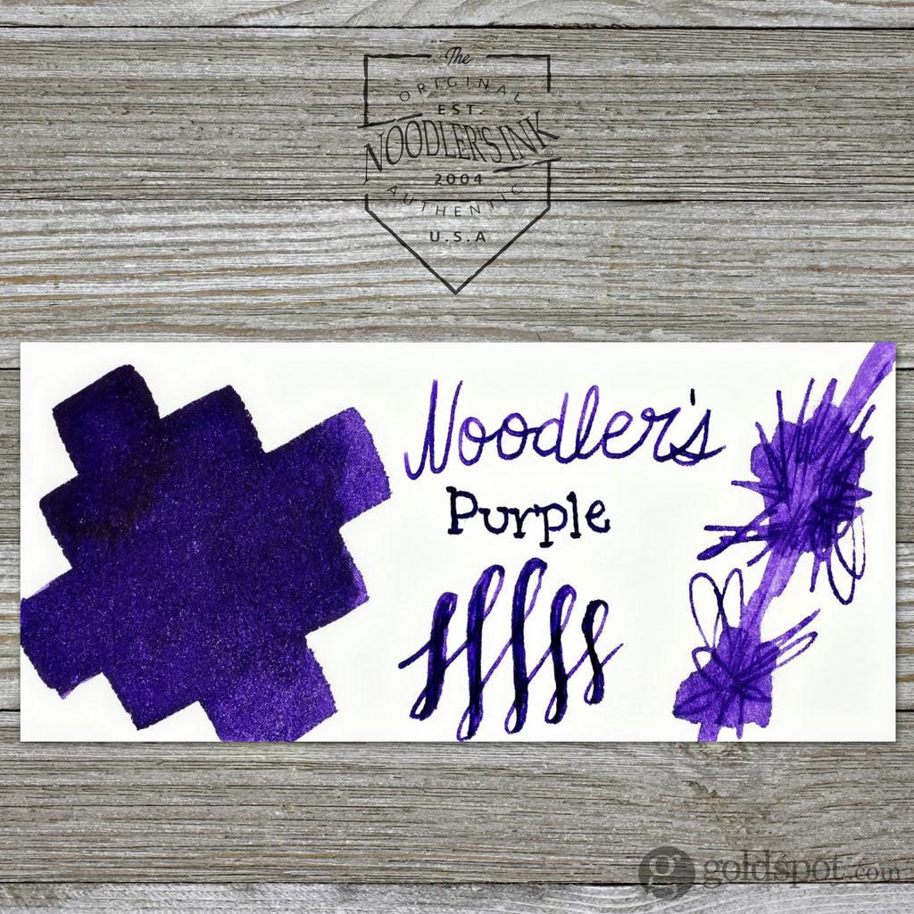 Noodler's Purple Fountain Pen Ink - 3oz Bottle - Goldspot Pens