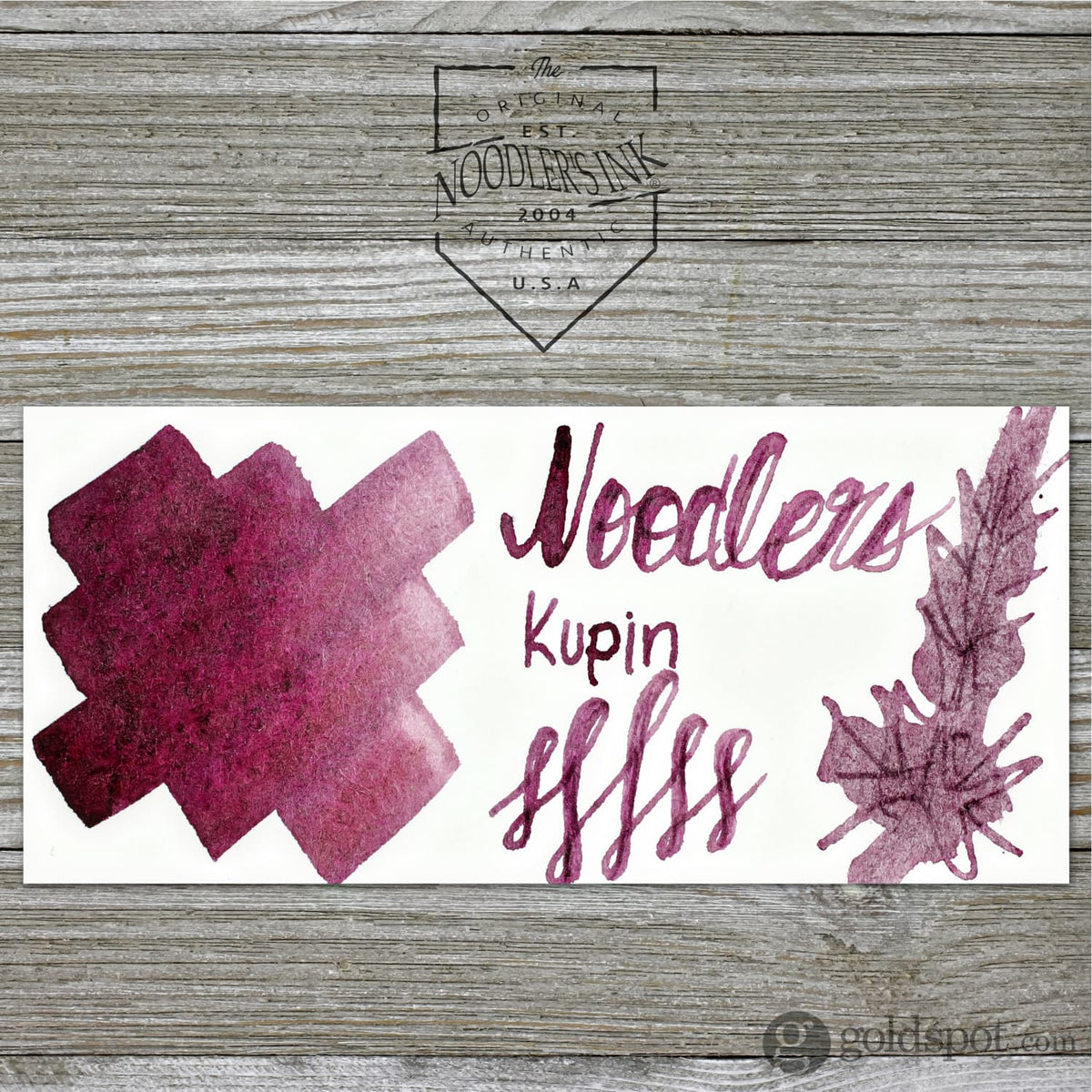 Noodler's Russian Series Bottled Fountain Pen Ink in Kuprin (Burgundy ...