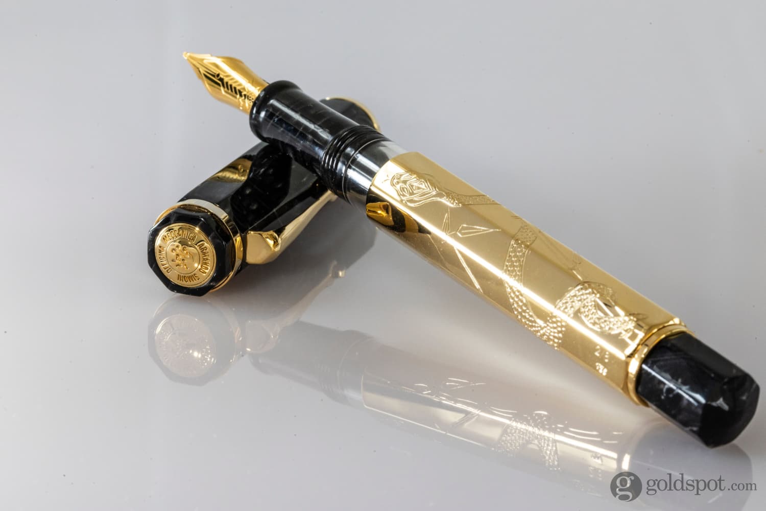 Omas King Cobra Fountain Pen with Cobra Stack Nib - Limited Edition ...