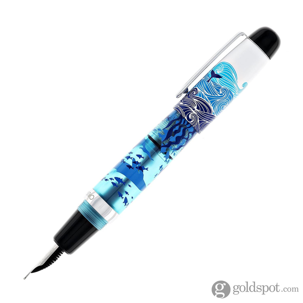 Opus 88 Mini Fountain Pen in Baby Beluga - Goldspot Pens