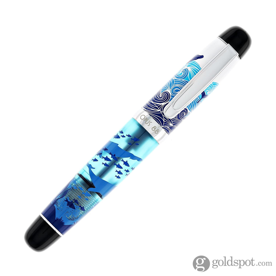 Opus 88 Mini Fountain Pen in Baby Beluga - Goldspot Pens