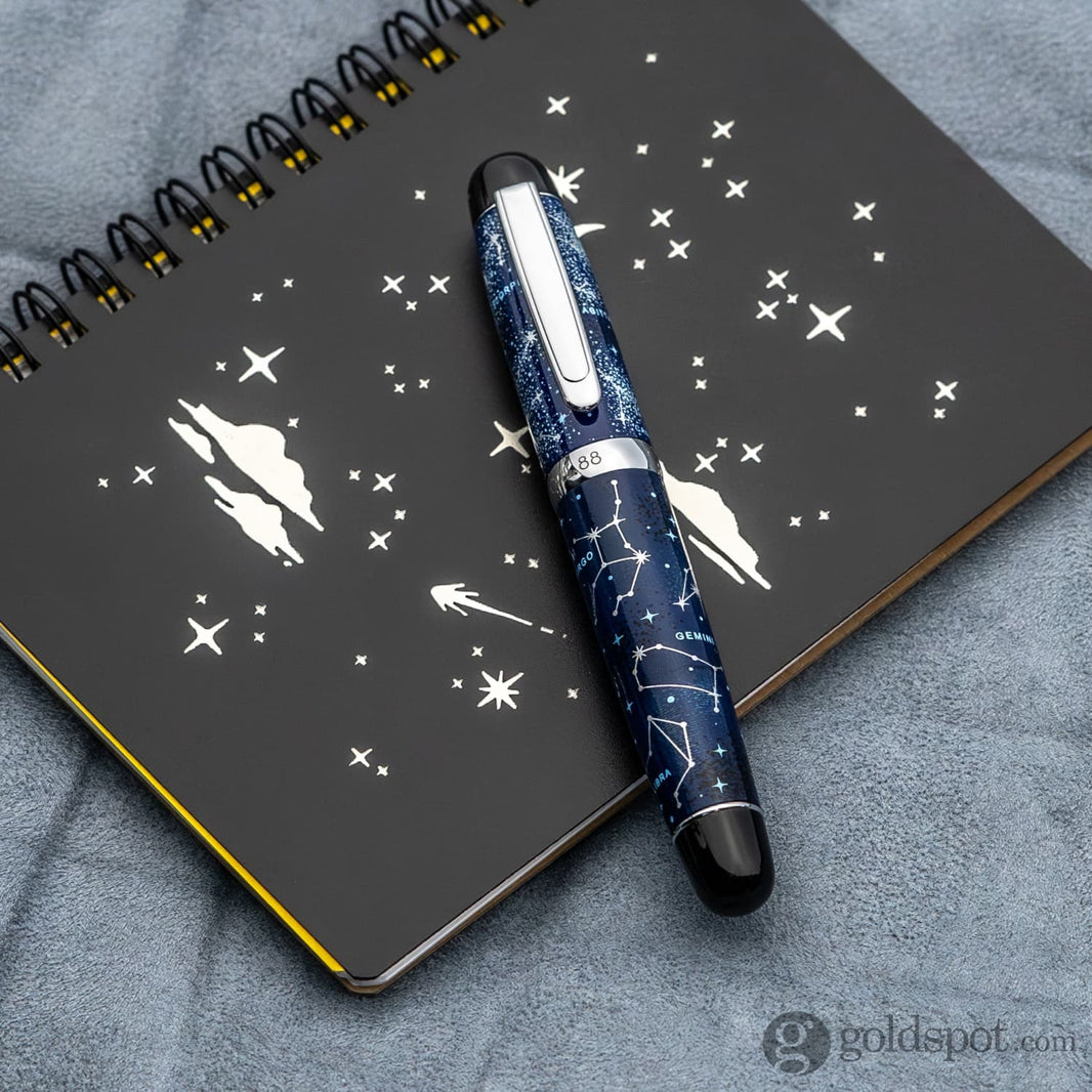 Opus 88 Mini Fountain Pen in Celestial Zodiac - Goldspot Pens
