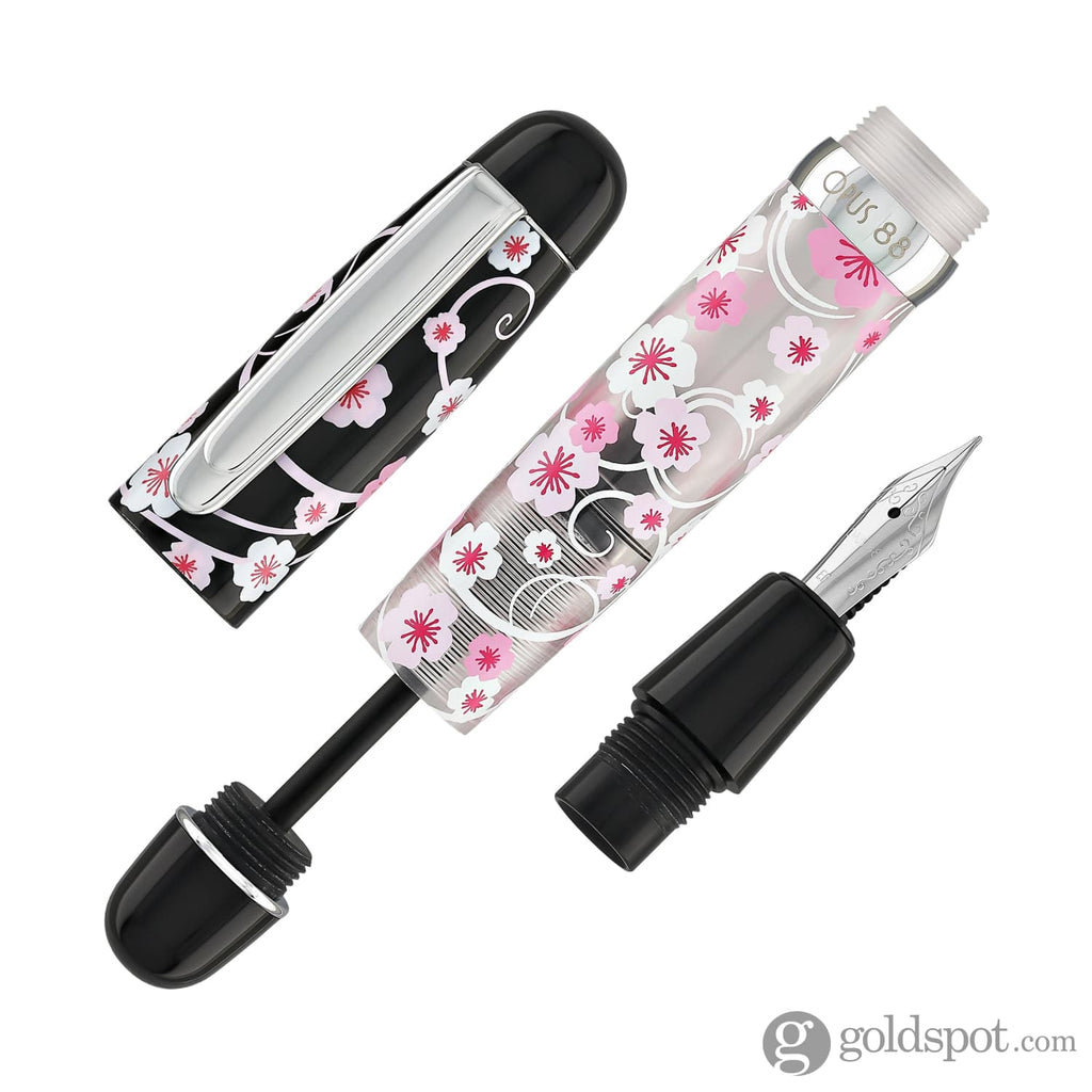 Opus 88 Mini Fountain Pen in Sakura Cherry Blossoms - Goldspot Pens