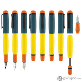 Opus 88 OMAR Fountain Pen in Pumpkin - Goldspot Pens