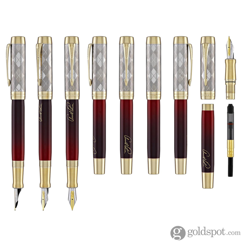 Parker Duofold Arnold Palmer Signature Fountain Pen with Gold Trim ...