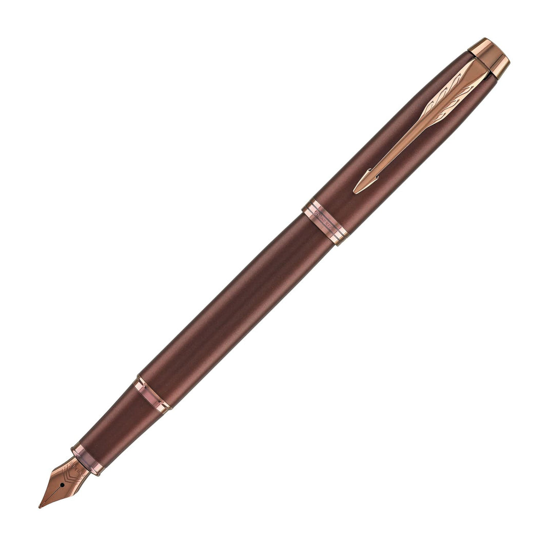 Parker IM Monochrome Fountain Pen in Burgundy - Goldspot Pens