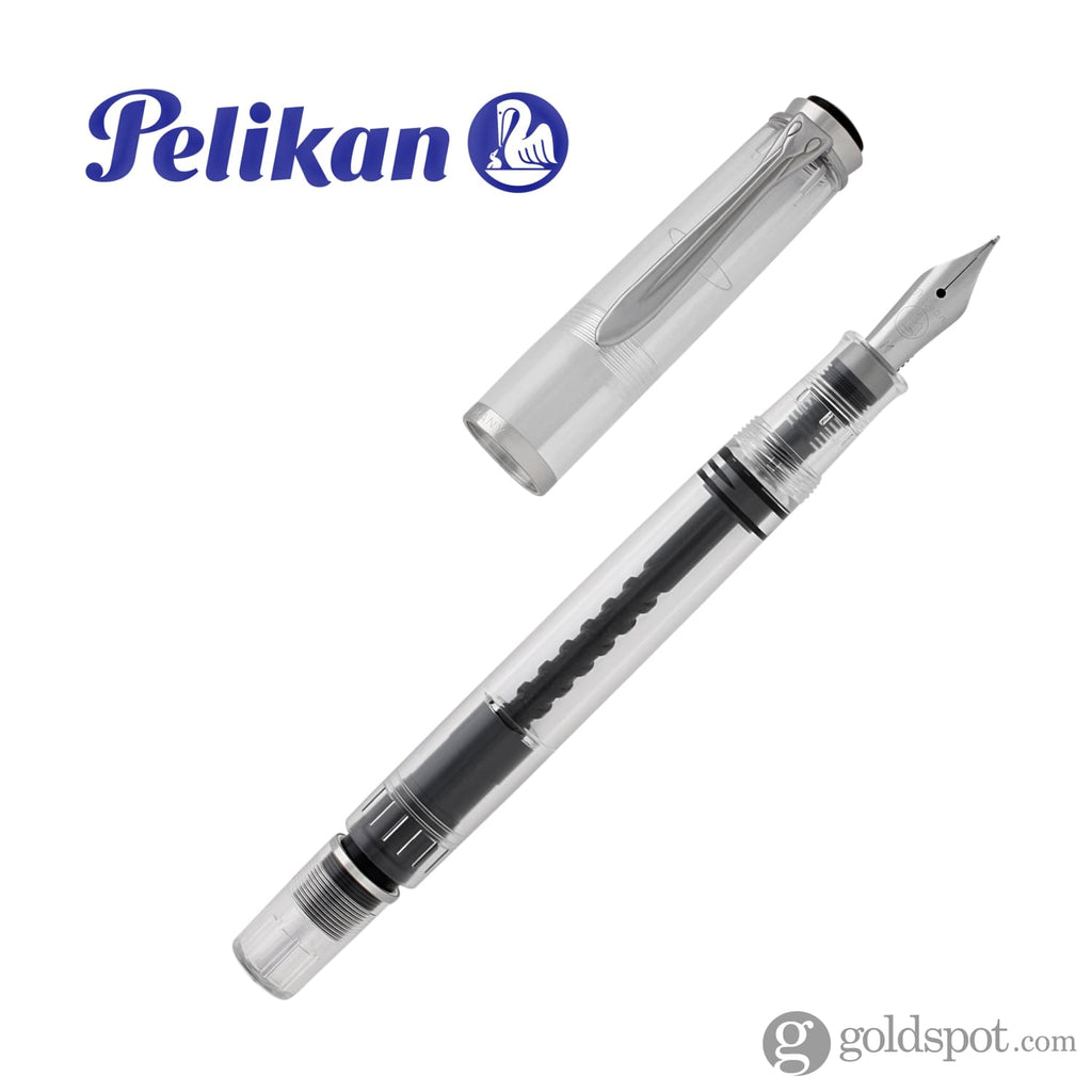 Pelikan Classic M205 Fountain Pen in Clear Demonstrator - Goldspot Pens
