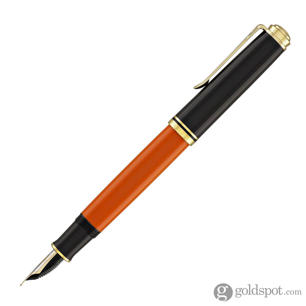 Pelikan Souveran M800 Fountain Pen in Burnt Orange - Goldspot Pens