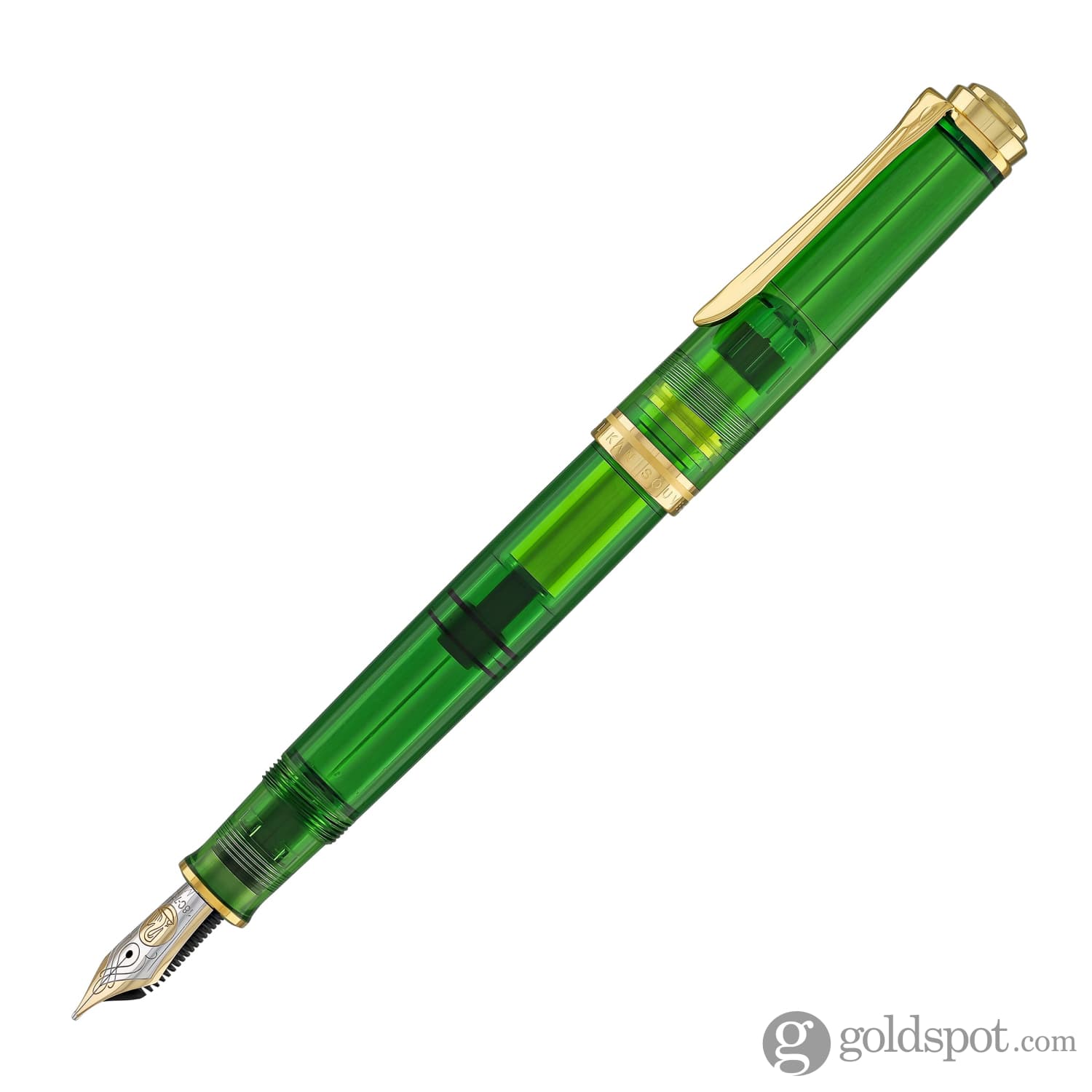 Beautiful Green Fountain Pens - Goldspot Pens