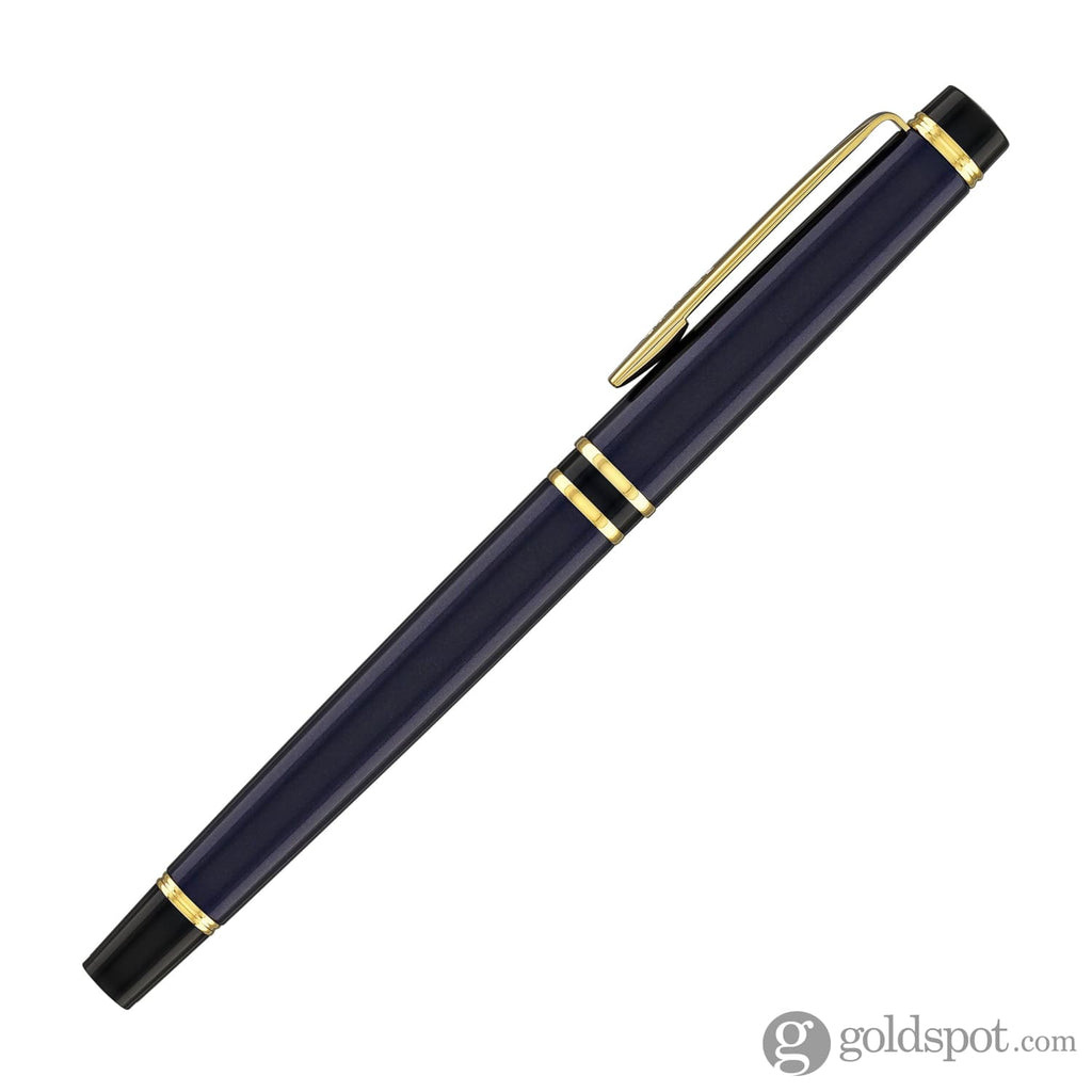 Pilot Grance Fountain Pen in Deep Navy Blue - 14k Gold Nib - Goldspot Pens