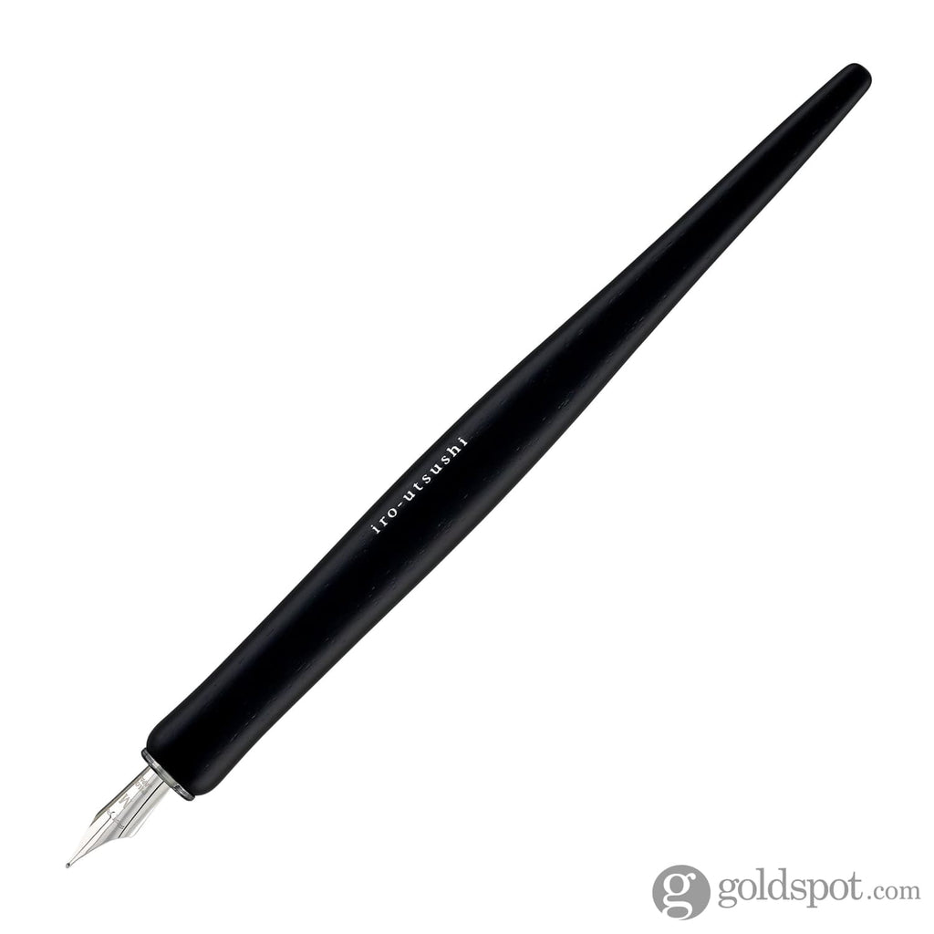 Pilot Iro-Utsushi Dip Pen in Black Wooden - Goldspot Pens