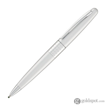 Pilot Metropolitan Ballpoint Pen in Silver with Dot Pattern - Goldspot Pens