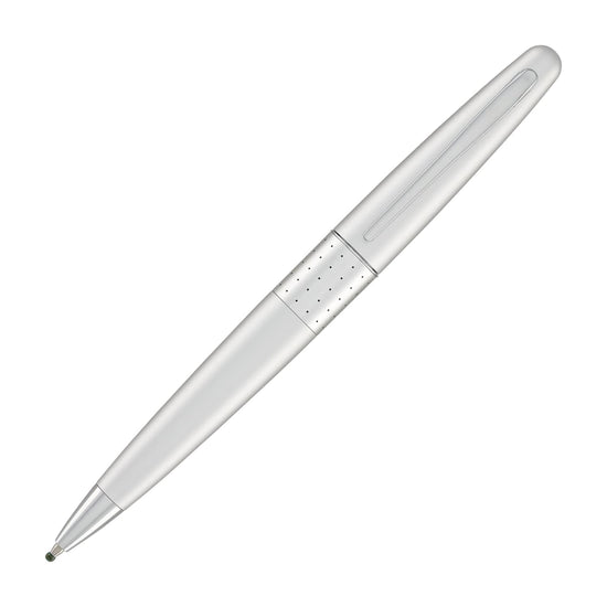 Pilot Metropolitan Ballpoint Pen in Silver with Dot Pattern - Goldspot Pens