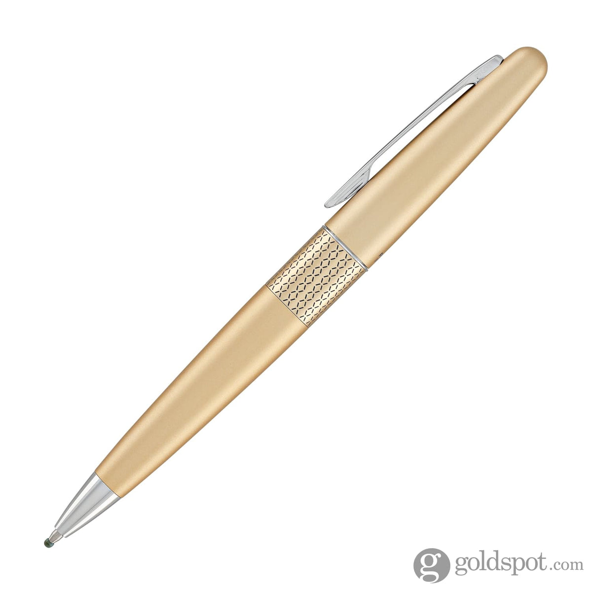 The Pilot Metropolitan Zig Zag Gold Ballpoint Pen - Goldspot Pens