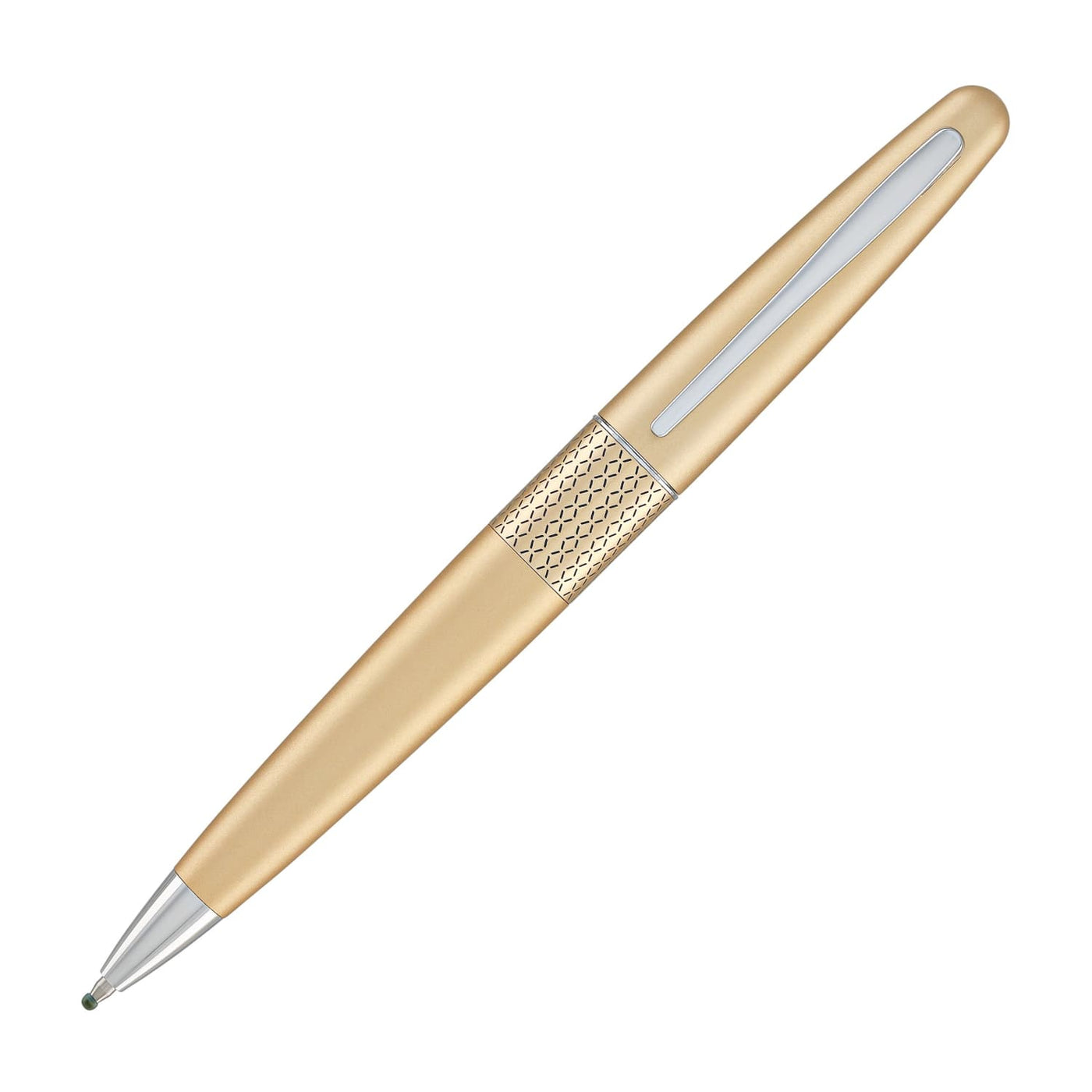 The Pilot Metropolitan Zig Zag Gold Ballpoint Pen - Goldspot Pens