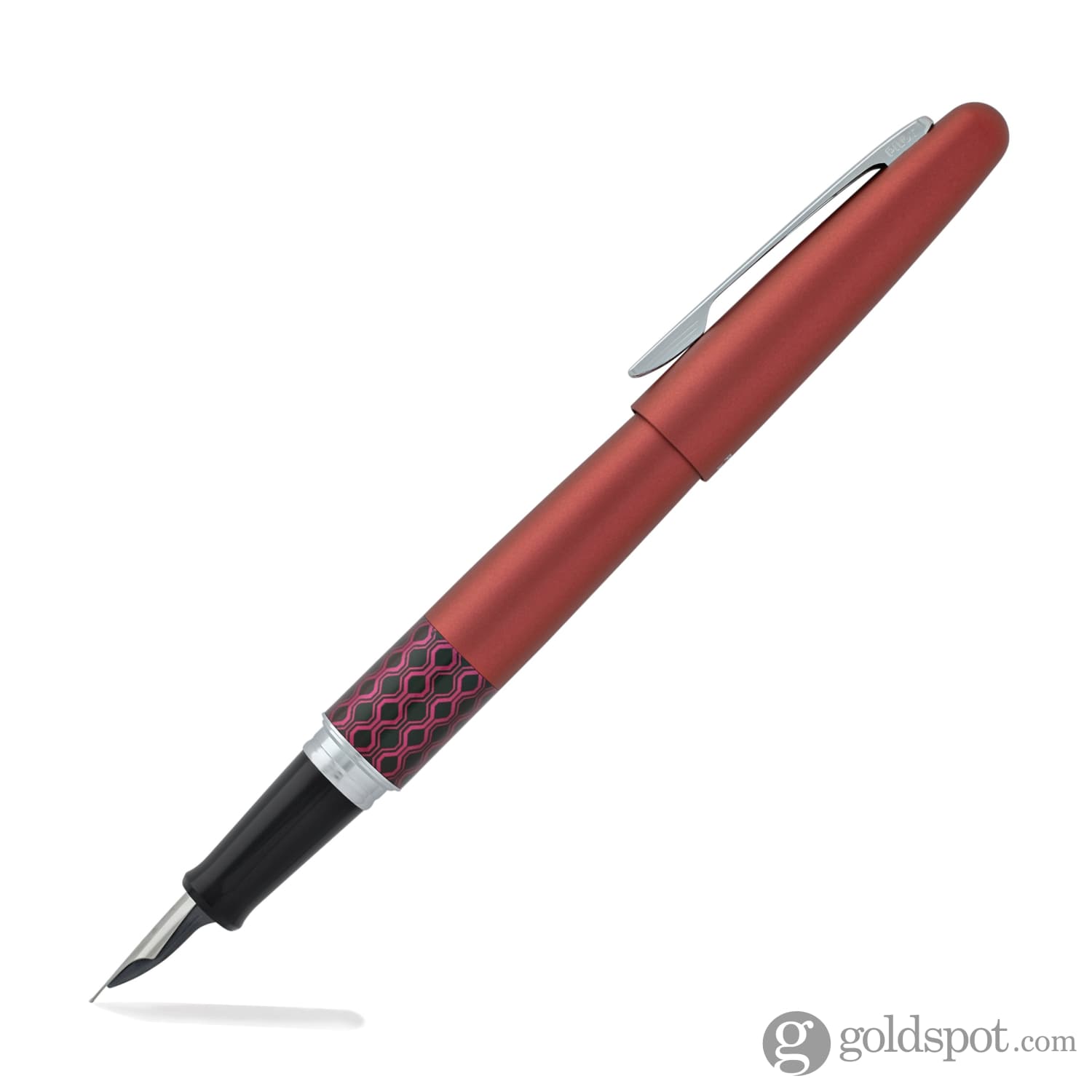 Pilot Metropolitan Retro Pop Fountain Pen in Red - Goldspot Pens