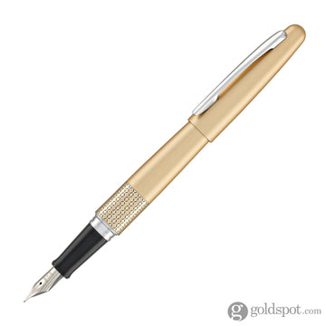 The Pilot Metropolitan Zig Zag Gold Fountain Pen - Medium - Goldspot Pens