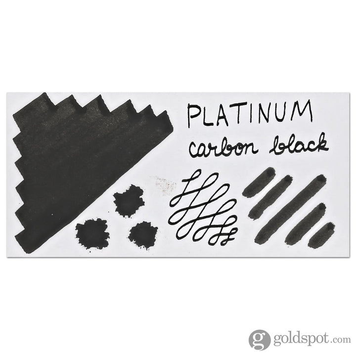 Platinum Carbon Black Bottled Ink - 60 mL - Goldspot Pens