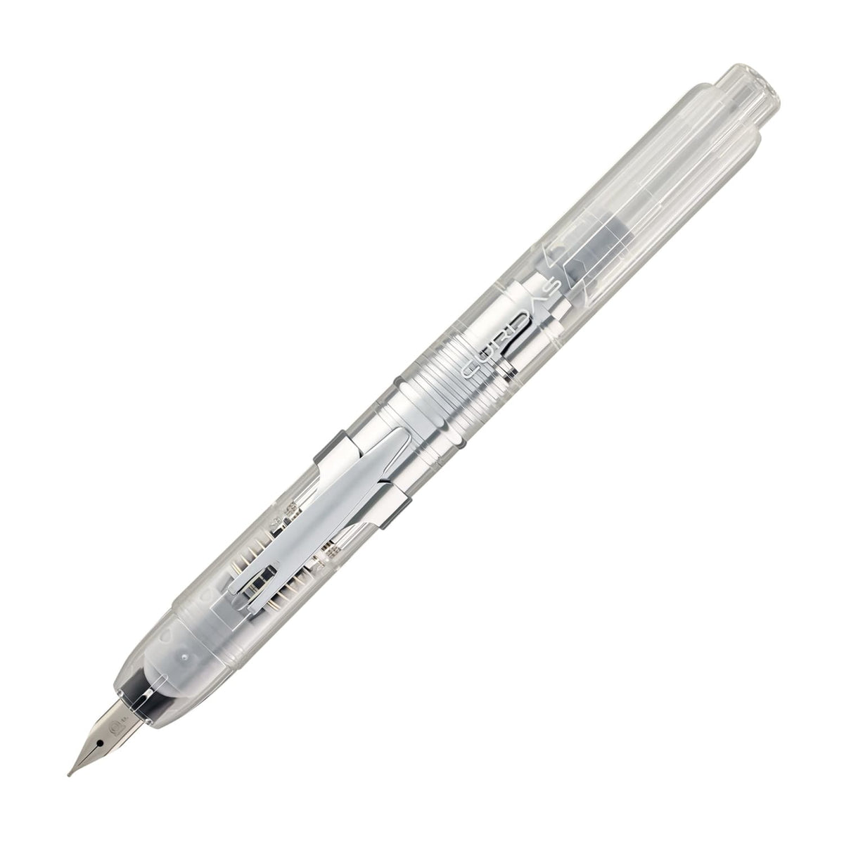 Platinum Curidas Retractable Prism Crystal Fountain Pen - Goldspot Pens