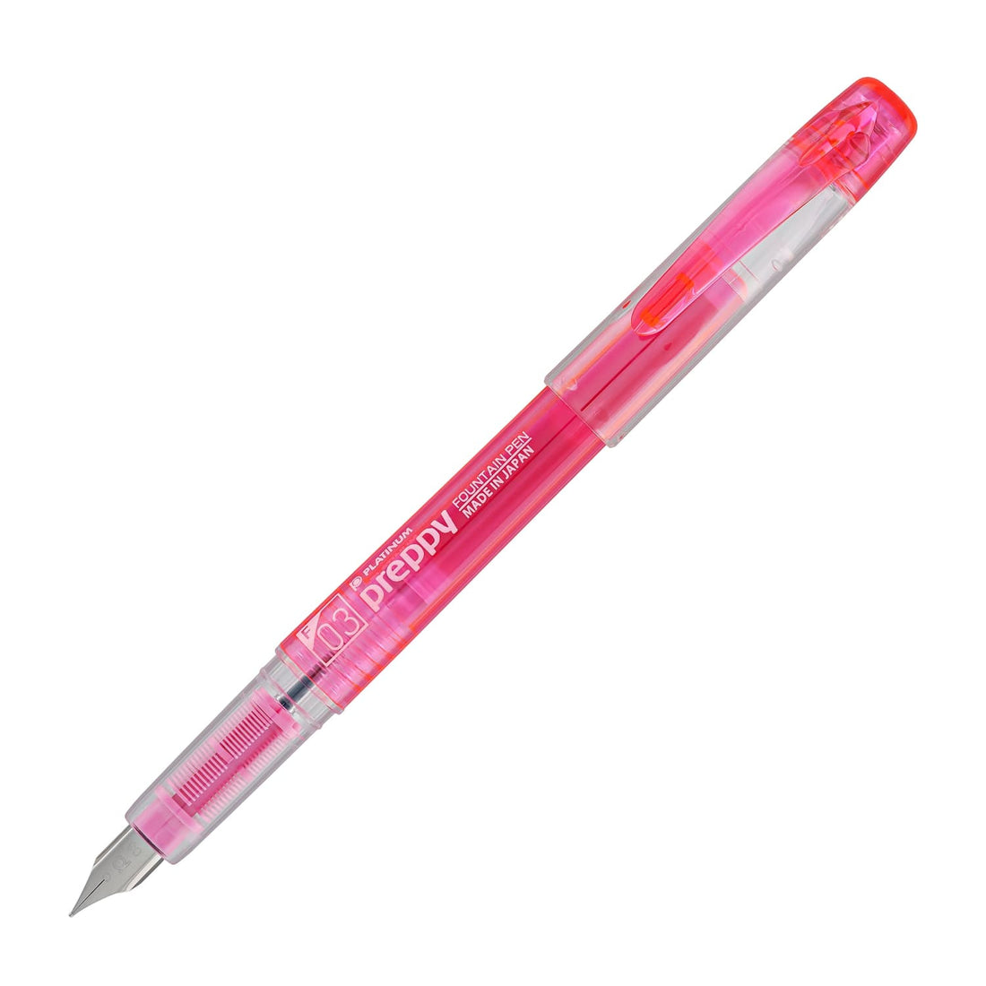 Platinum Preppy Fountain Pen in Pink - Fine Point - Goldspot Pens