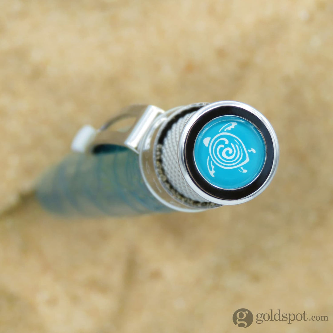 Retro 51 Tornado Rescue Ballpoint Pen in Sea Turtle - Goldspot Pens